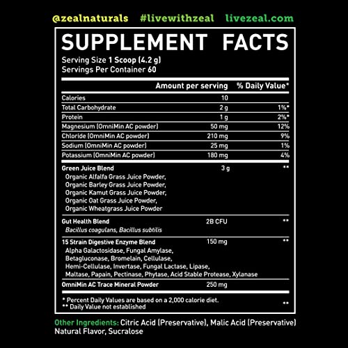 super greens powder with probiotics