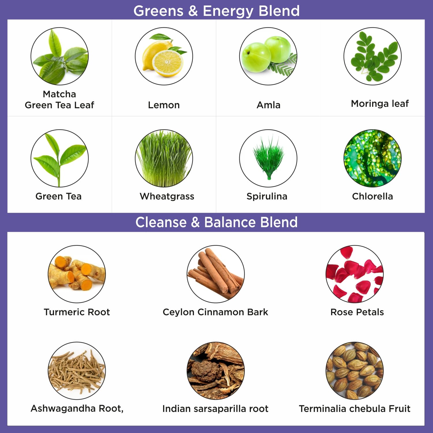 Super greens sachets for convenient nutrition