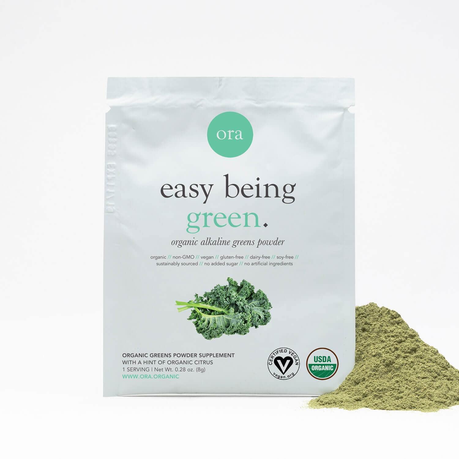 Super greens spirulina for wellness