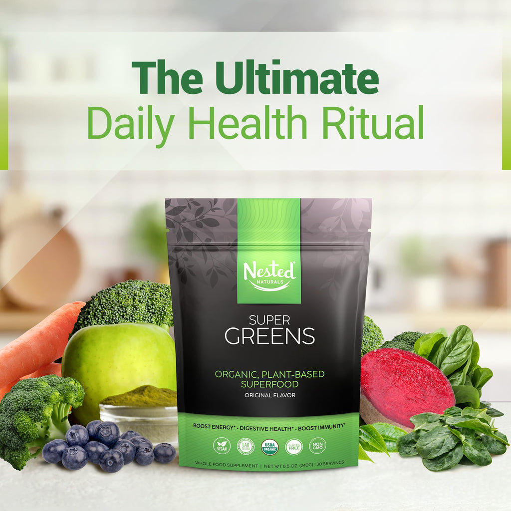 super greens spirulina for wellness