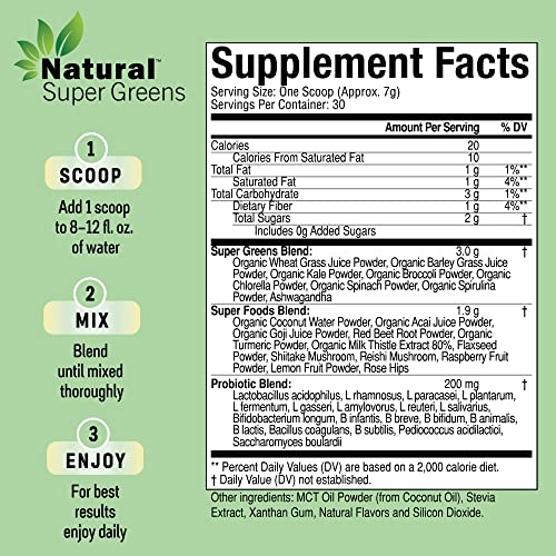 super greens spirulina mix