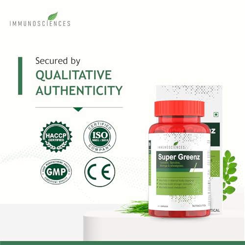 Super Greenz capsules for energy boost