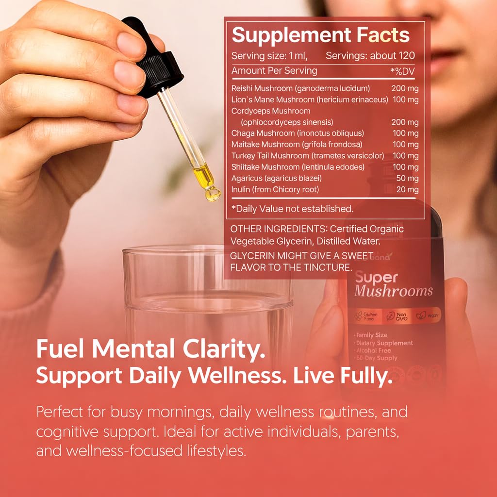 Super Mushroom extract for energy