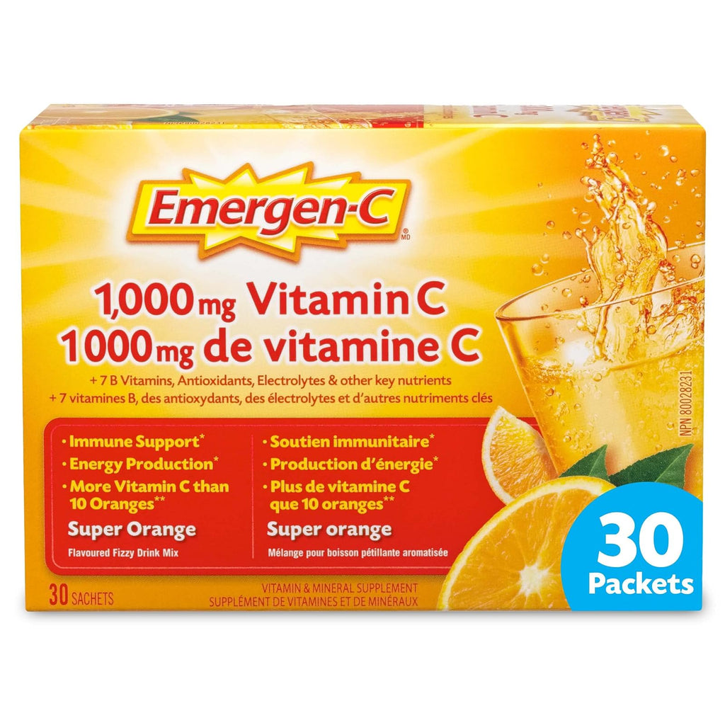 super orange vitamin c packets