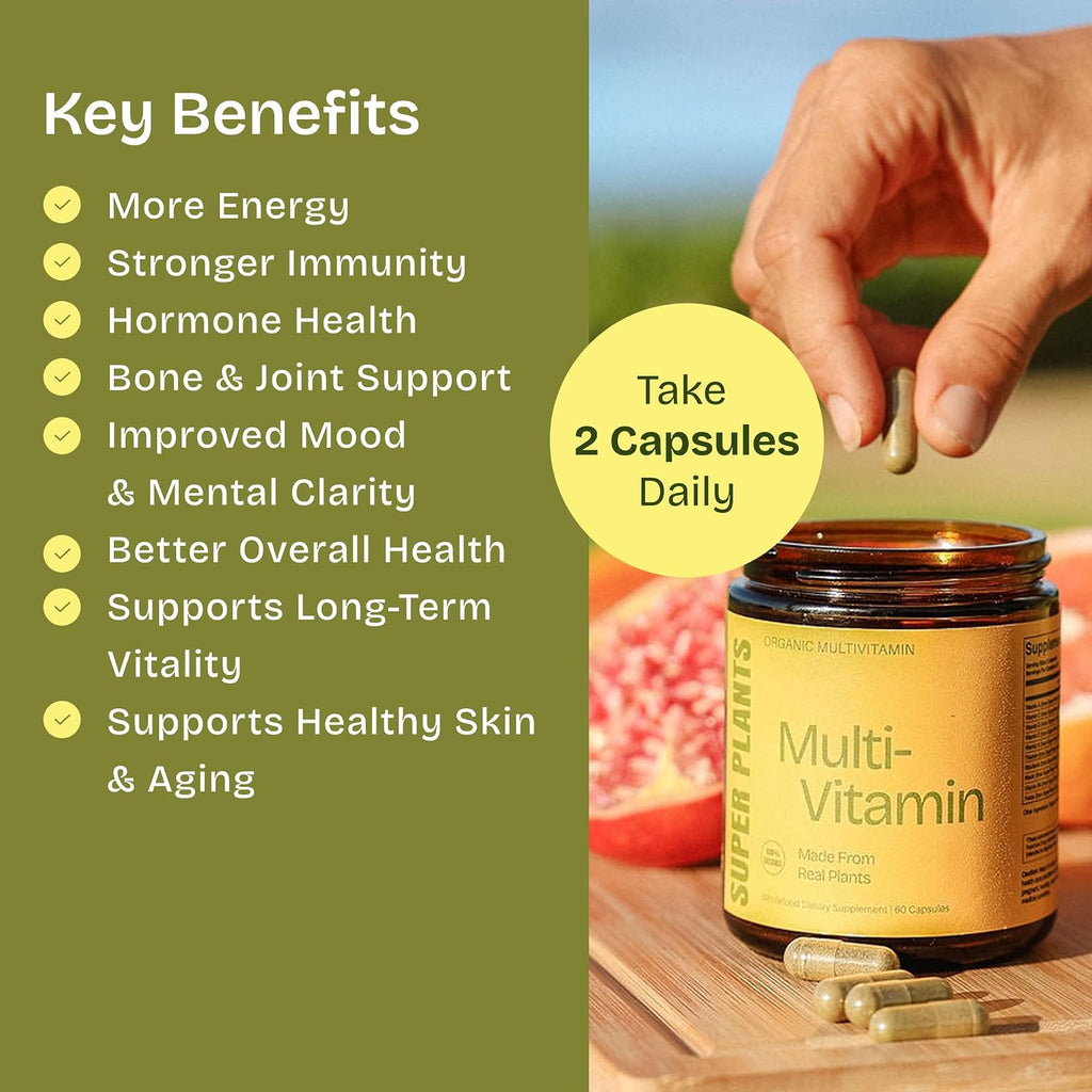 SUPER PLANTS multivitamin for energy