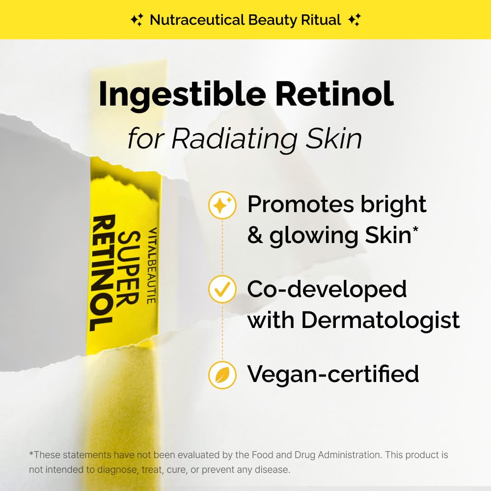 super retinol multivitamin for skin support