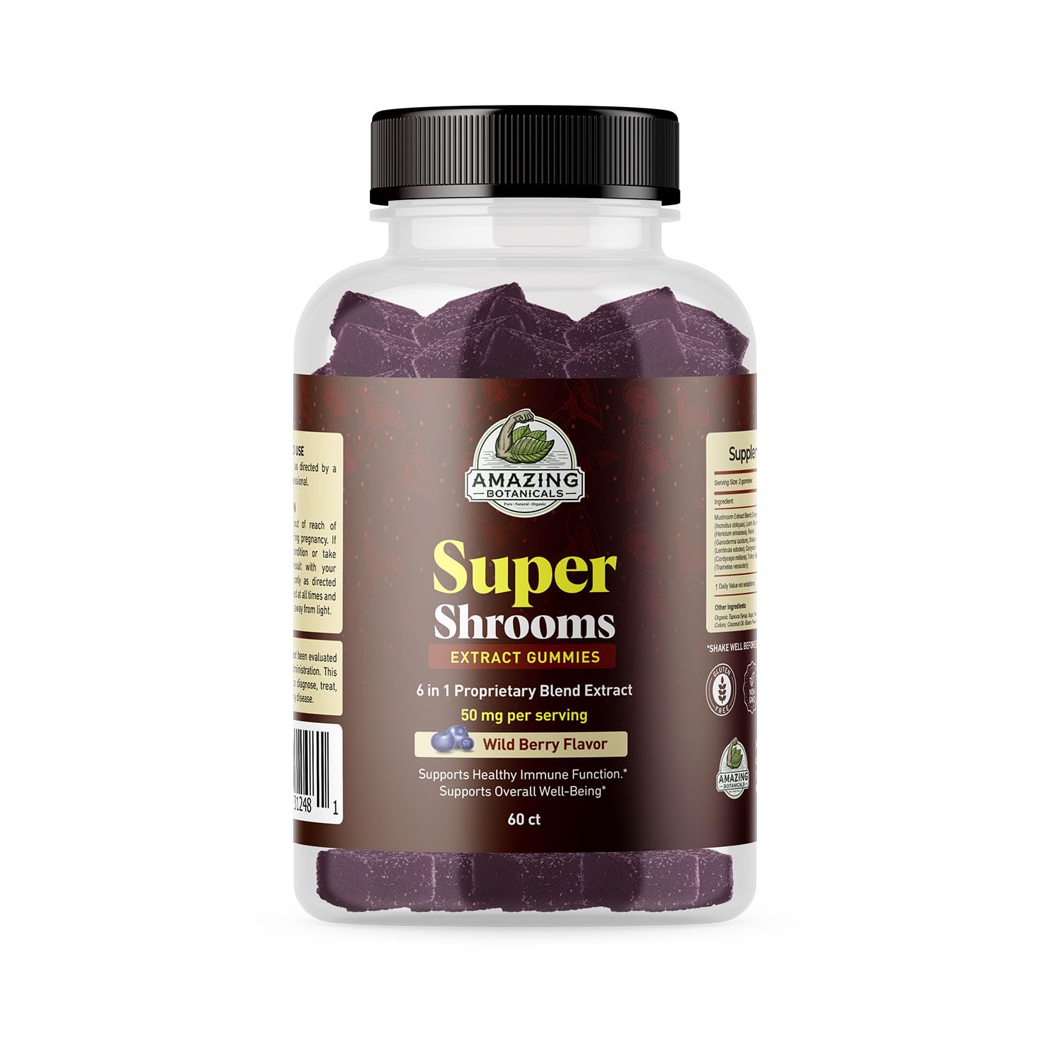 Super Shrooms organic mushroom gummies