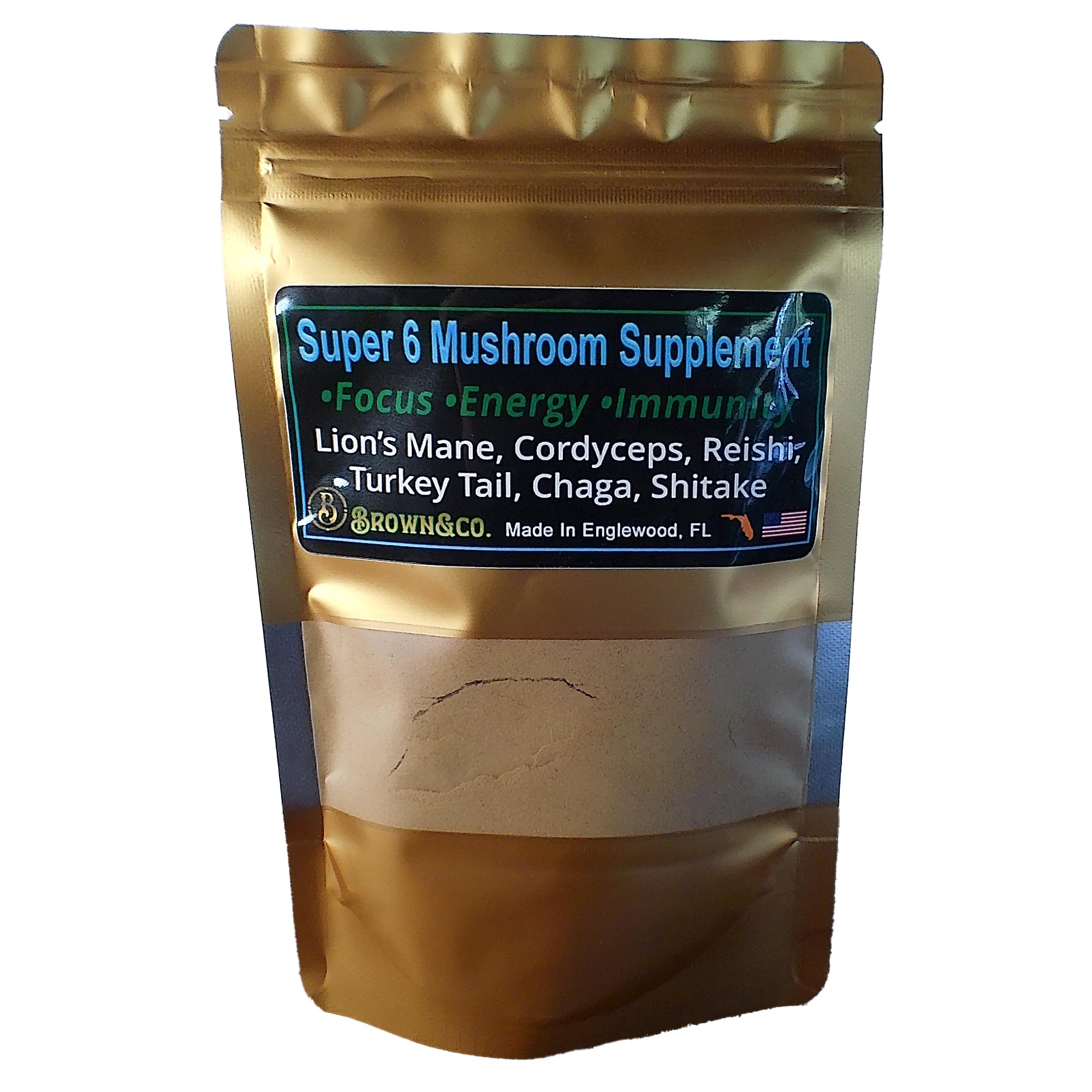 super six mushrooms for wellness
