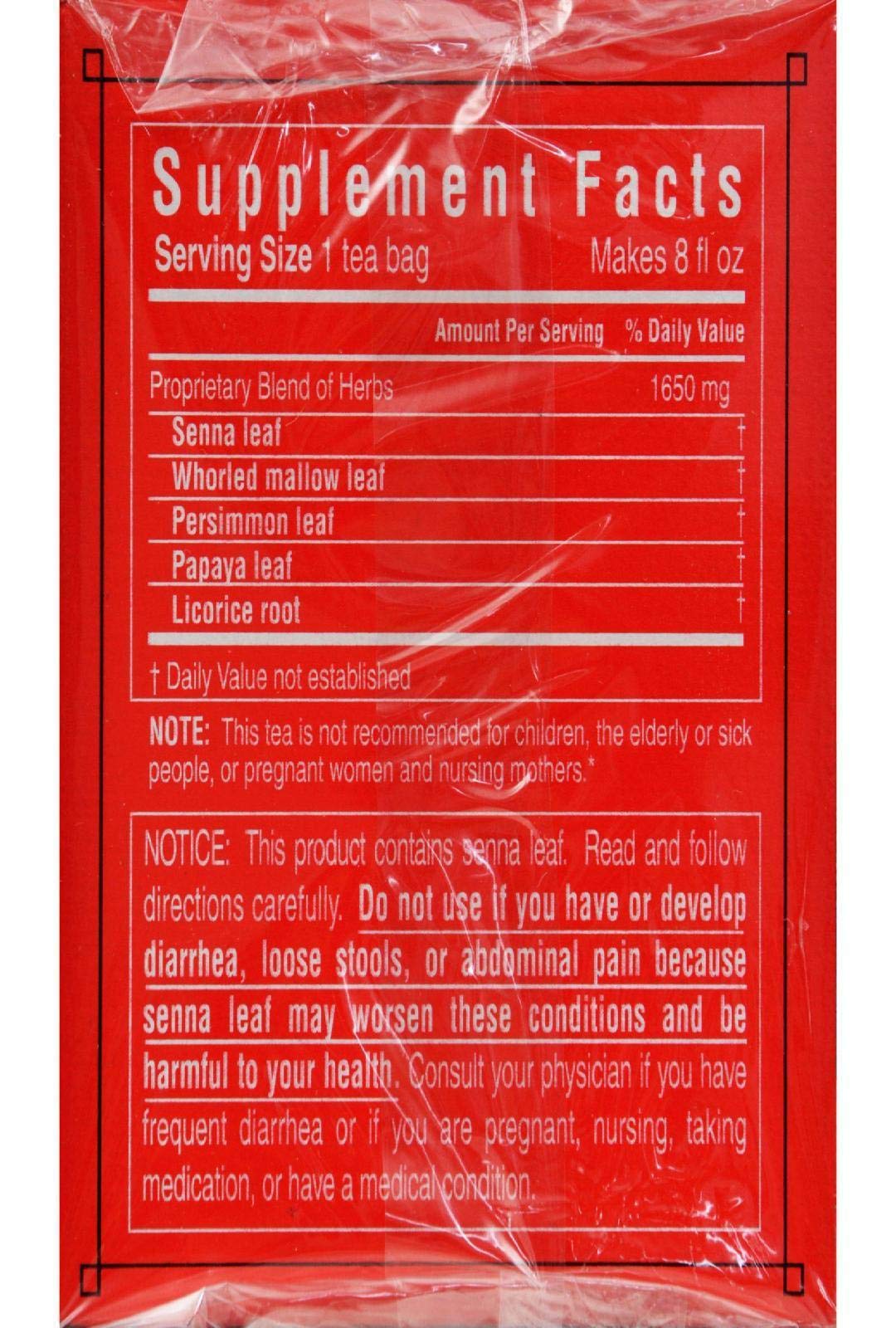 super slimming tea bags for detox