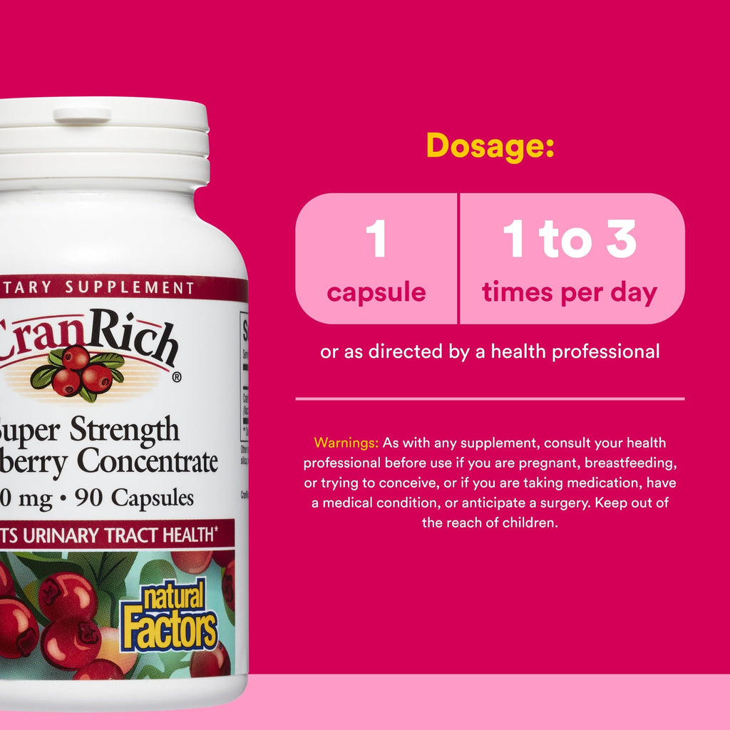 super strength cranberry extract benefits