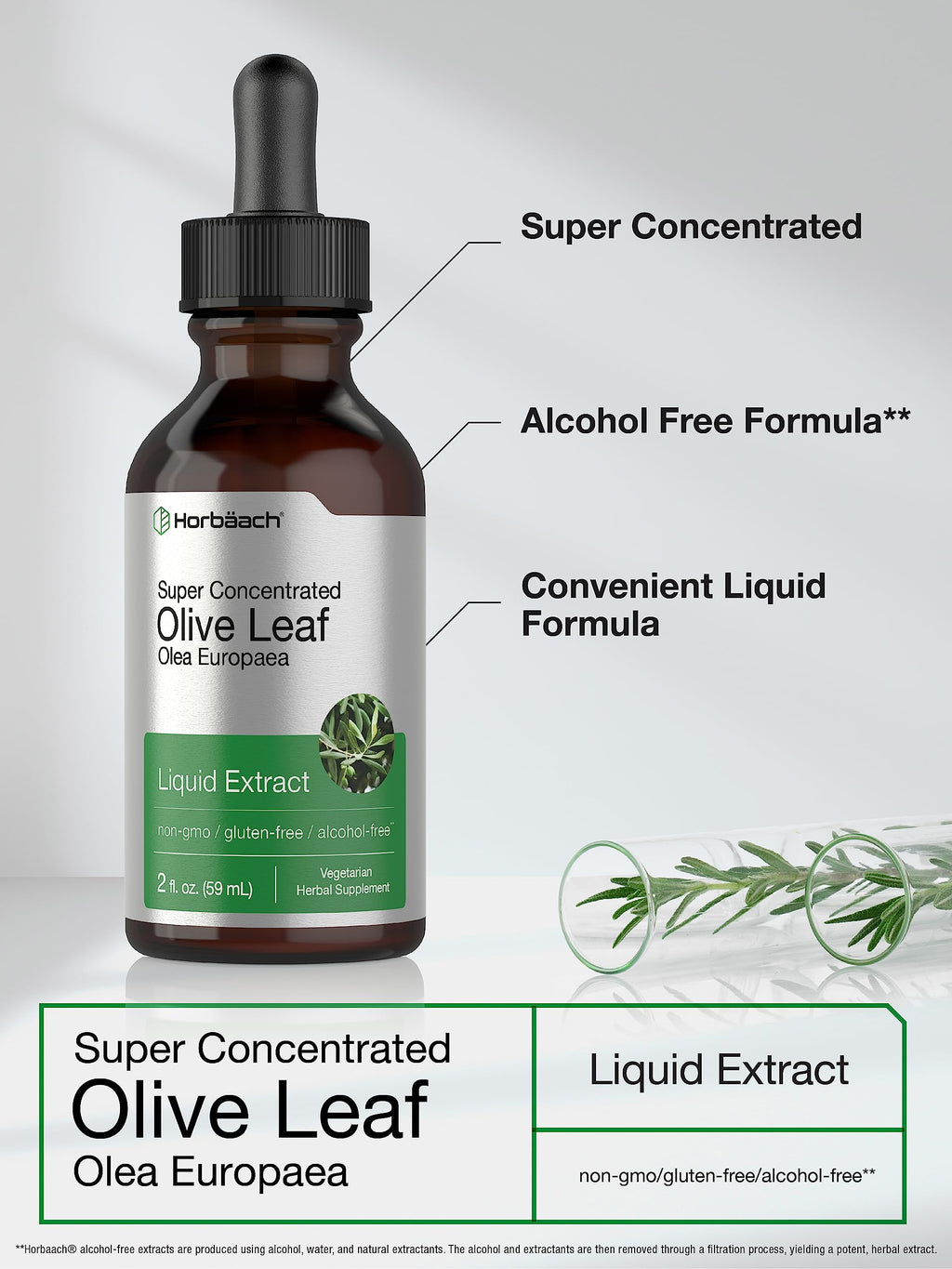 Super strength olive leaf extract