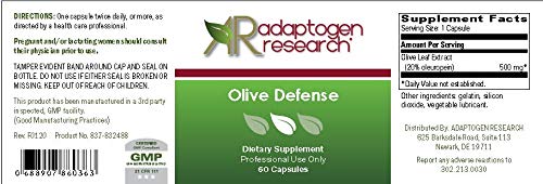 super strength olive leaf supplement