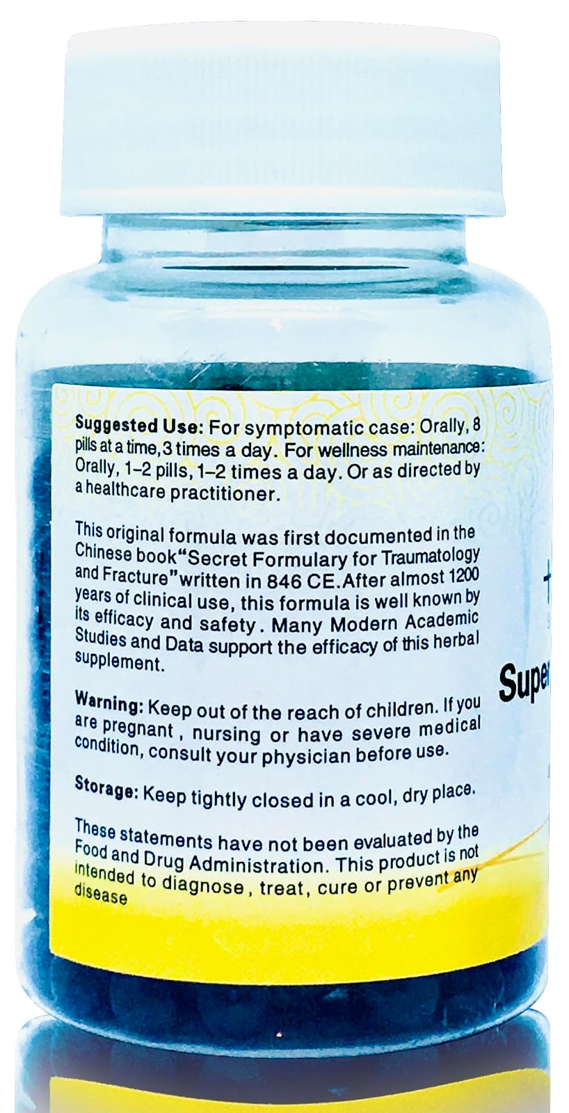 Super tonify herbal pills for energy boost