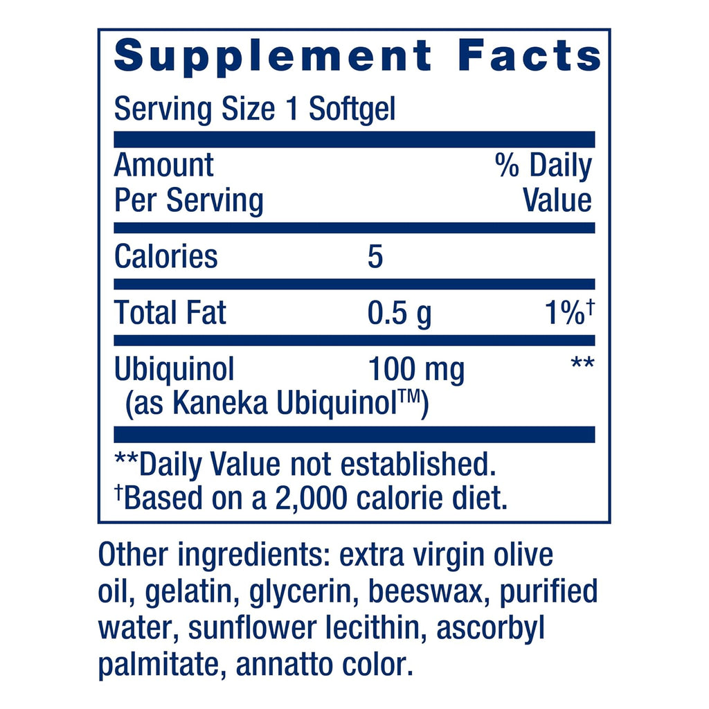 Super Ubiquinol CoQ10 supports heart health