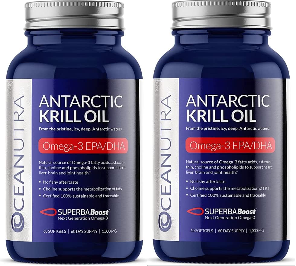 Superba krill oil softgels for heart health