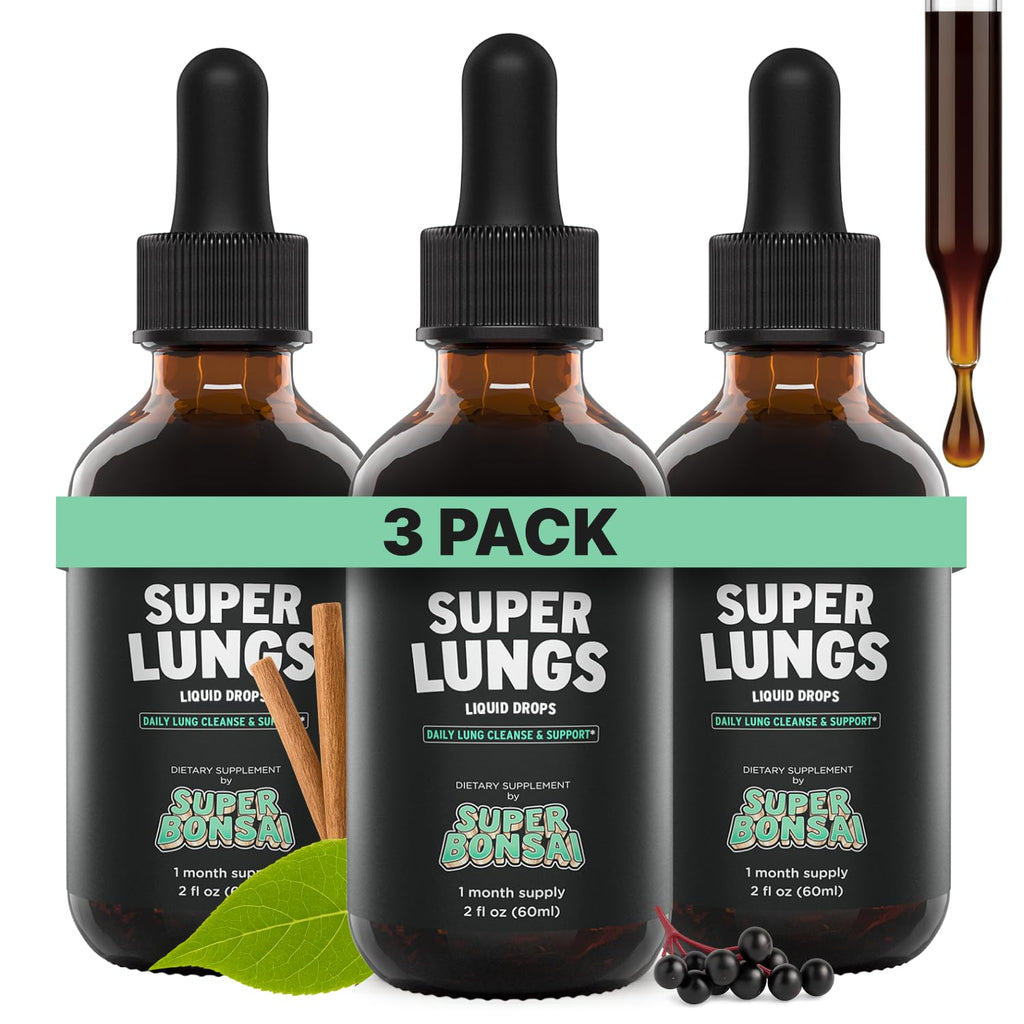 SuperBonsai Mullein Drops for lung health