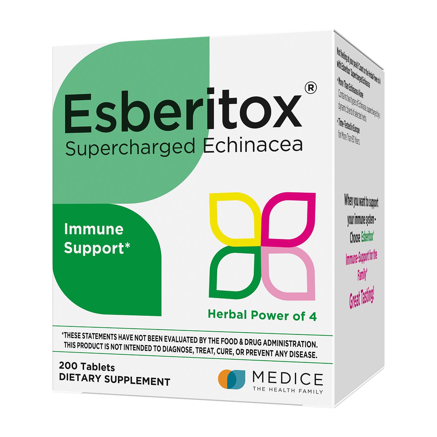 supercharged echinacea tablets for immunity