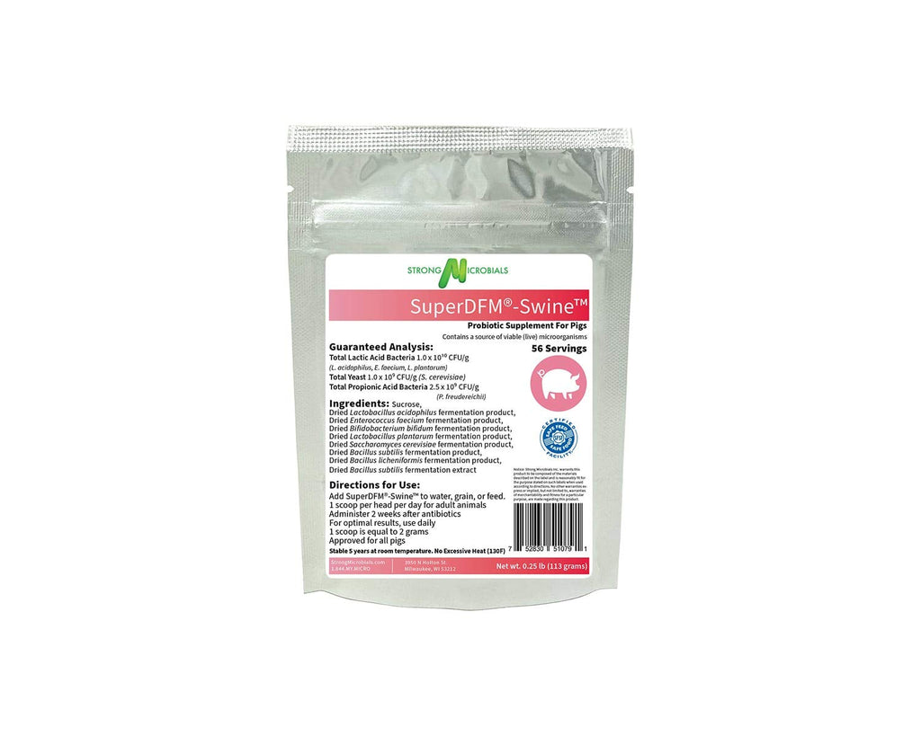 SuperDFM swine probiotic for gut health