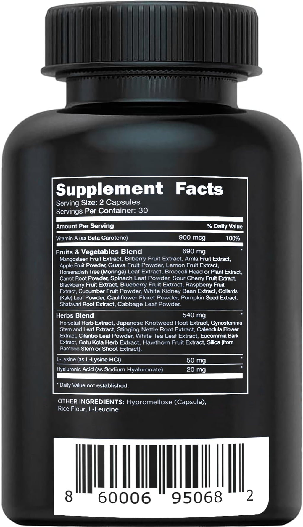 Superfood blend for overall health