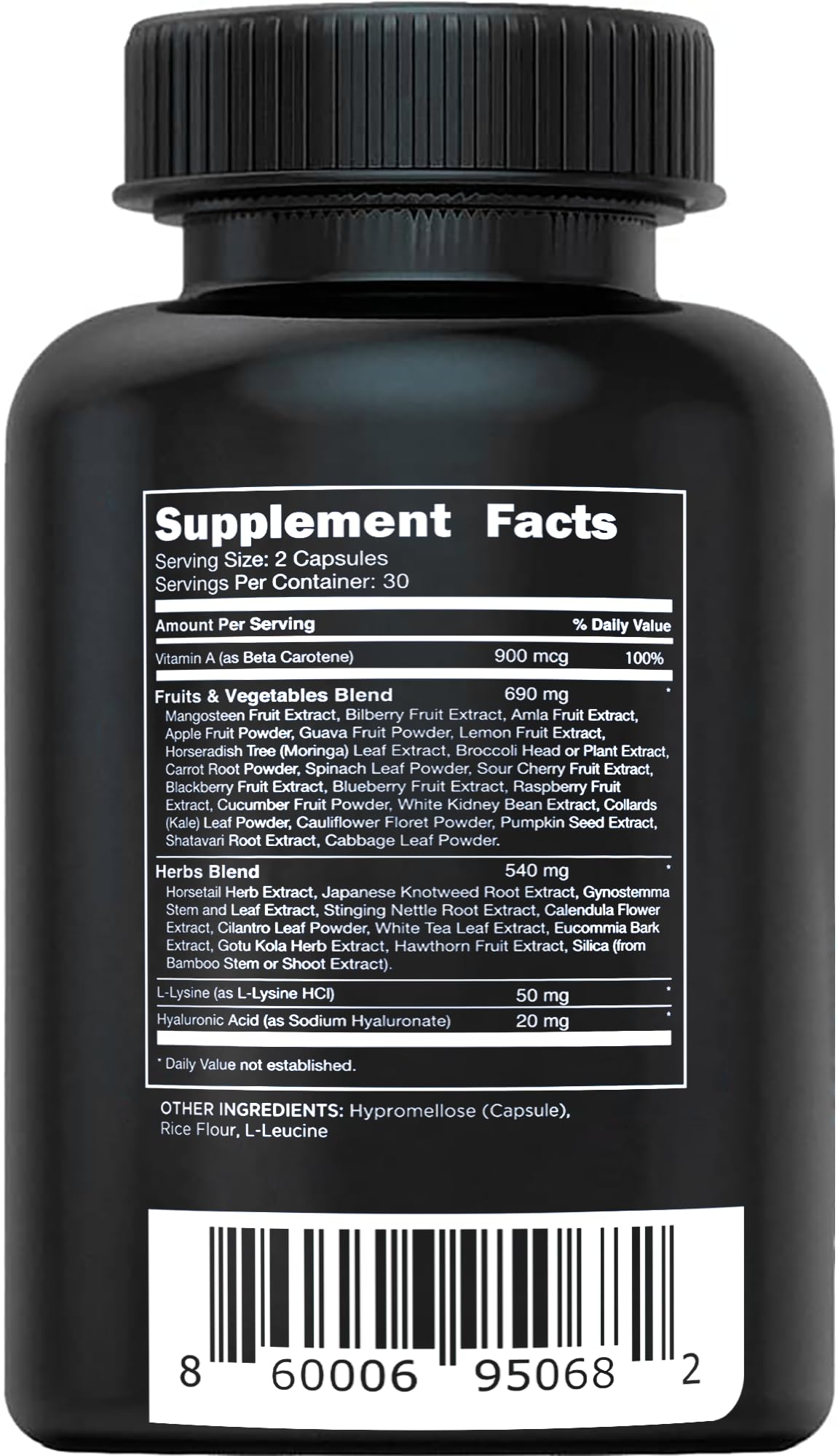 Superfood blend for overall health
