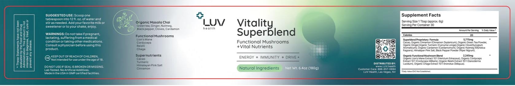 superfood blend for vibrant living