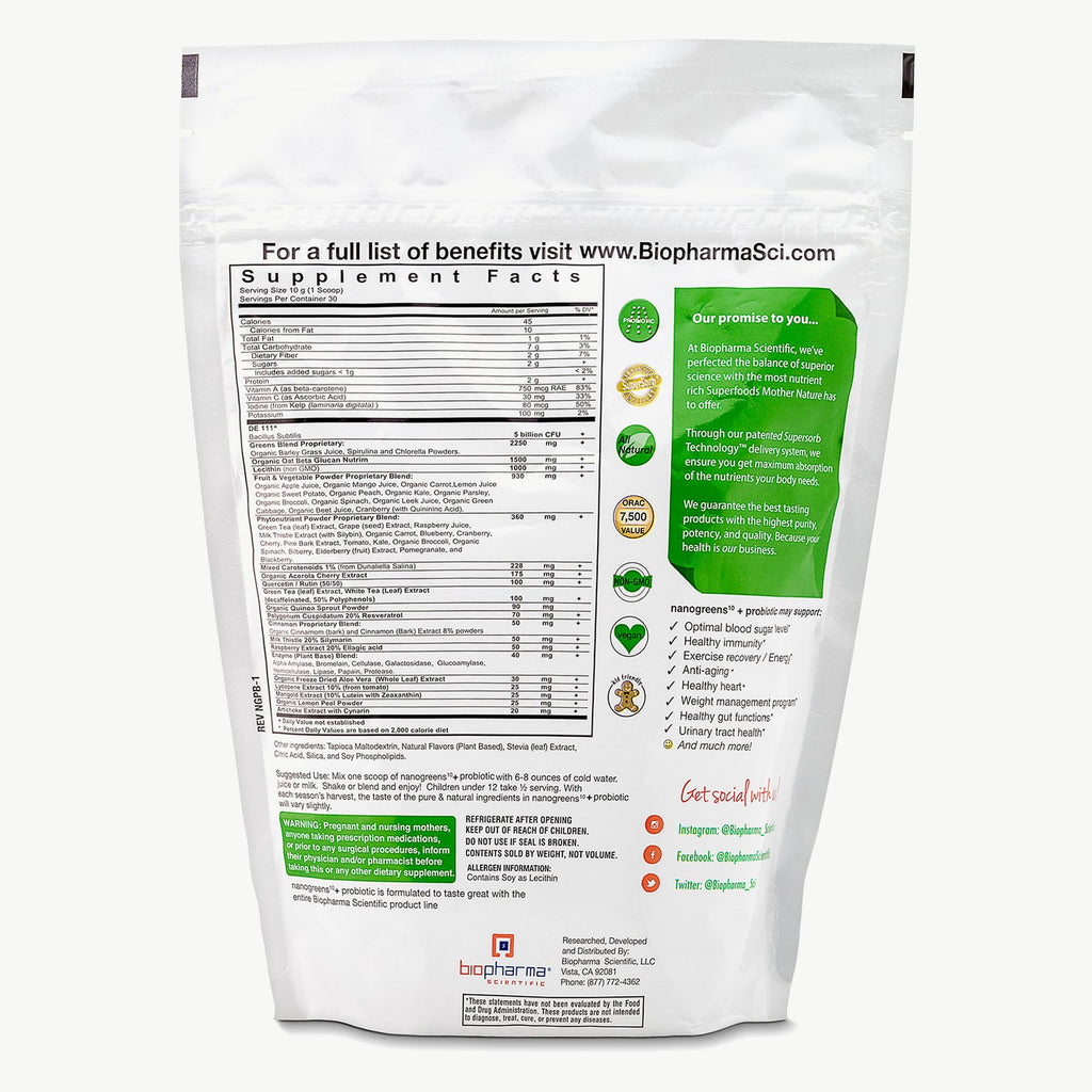 superfood blend with chlorella