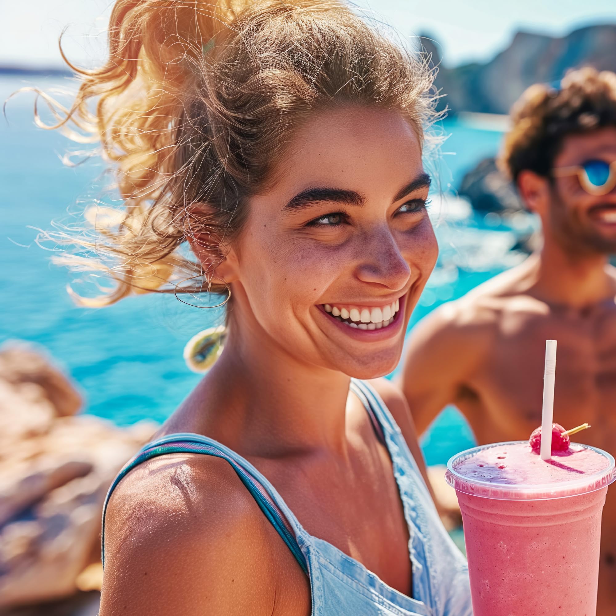 superfood blend with hibiscus and lucuma