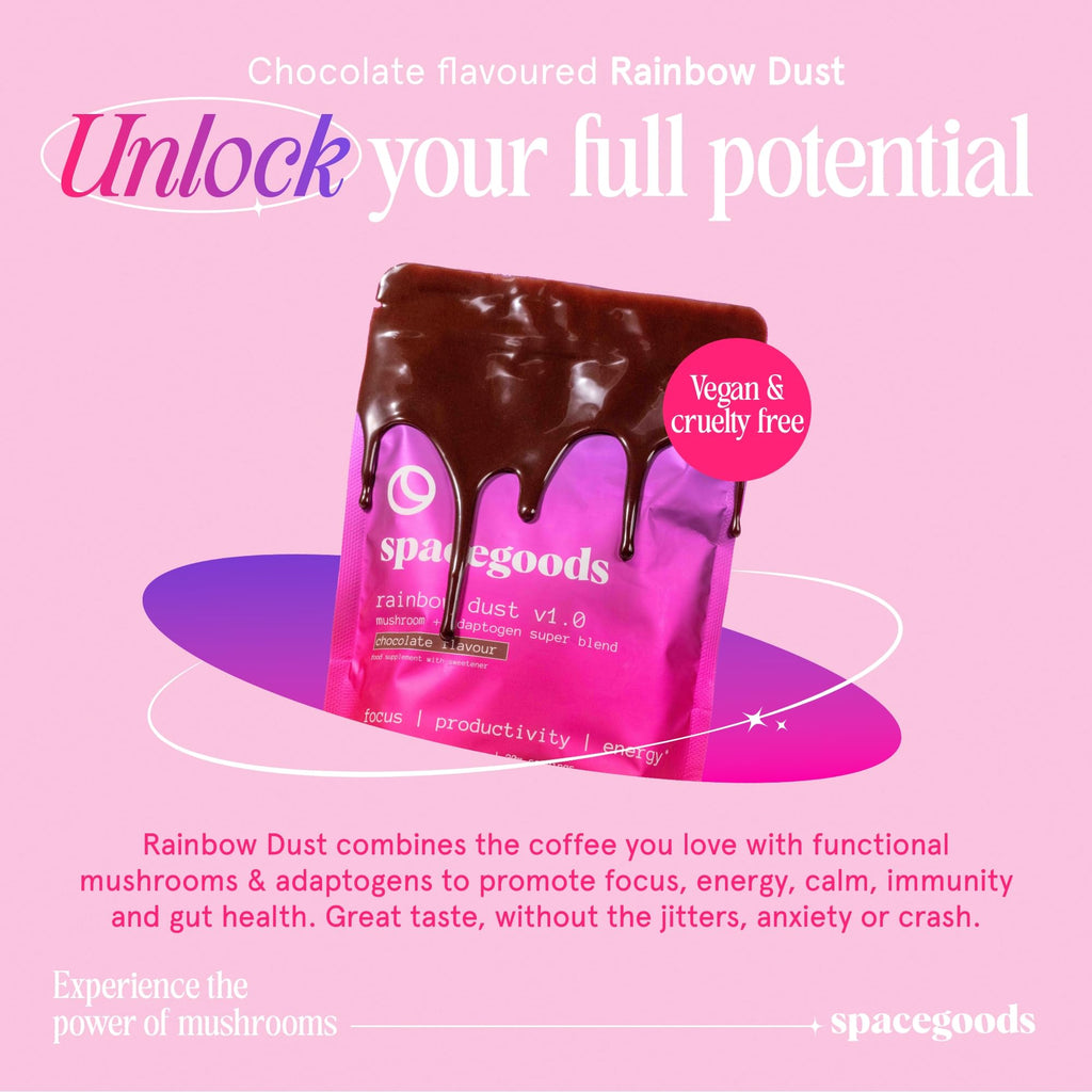 superfood blend with mushrooms