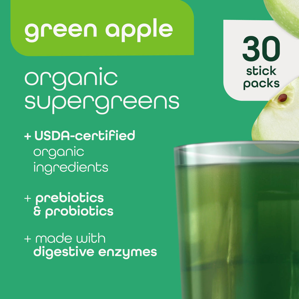 superfood blend with spirulina and chlorella
