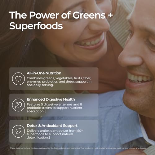 Superfood blend with spirulina benefits