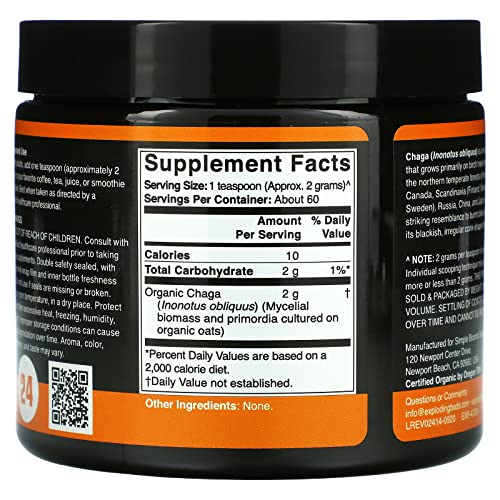 superfood chaga mushrooms for health