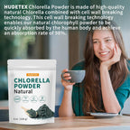 superfood chlorella powder for health