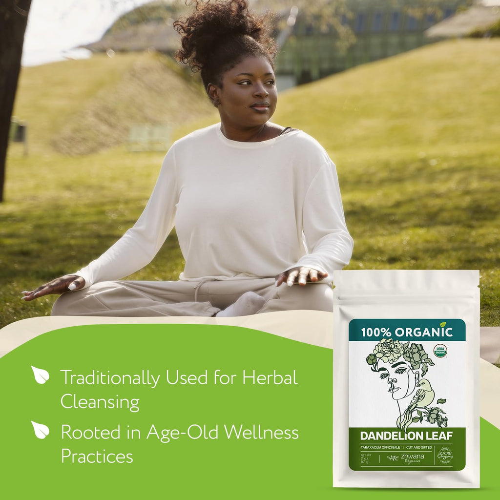 superfood dandelion leaf infusion