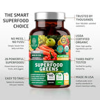 superfood greens for balanced nutrition