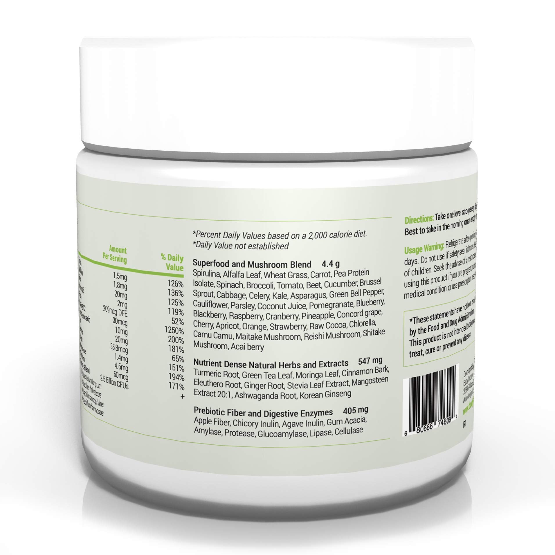 superfood greens for daily wellness