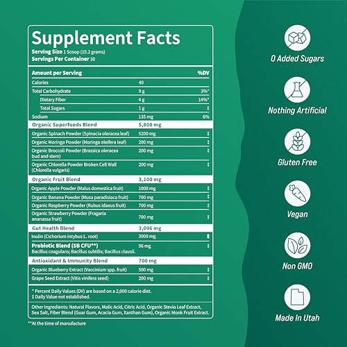 superfood greens for daily wellness