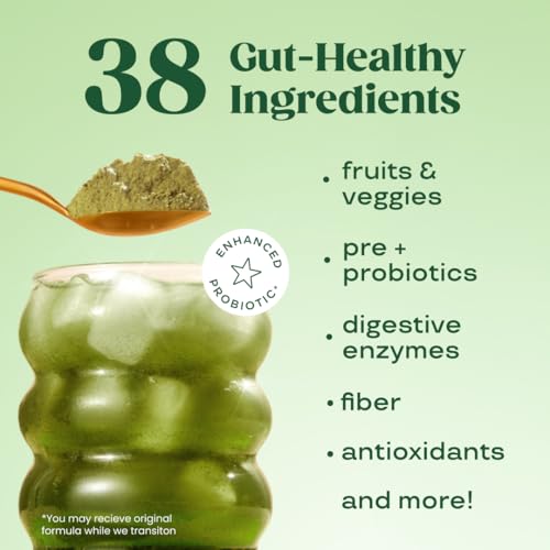 Superfood greens powder for vibrant health
