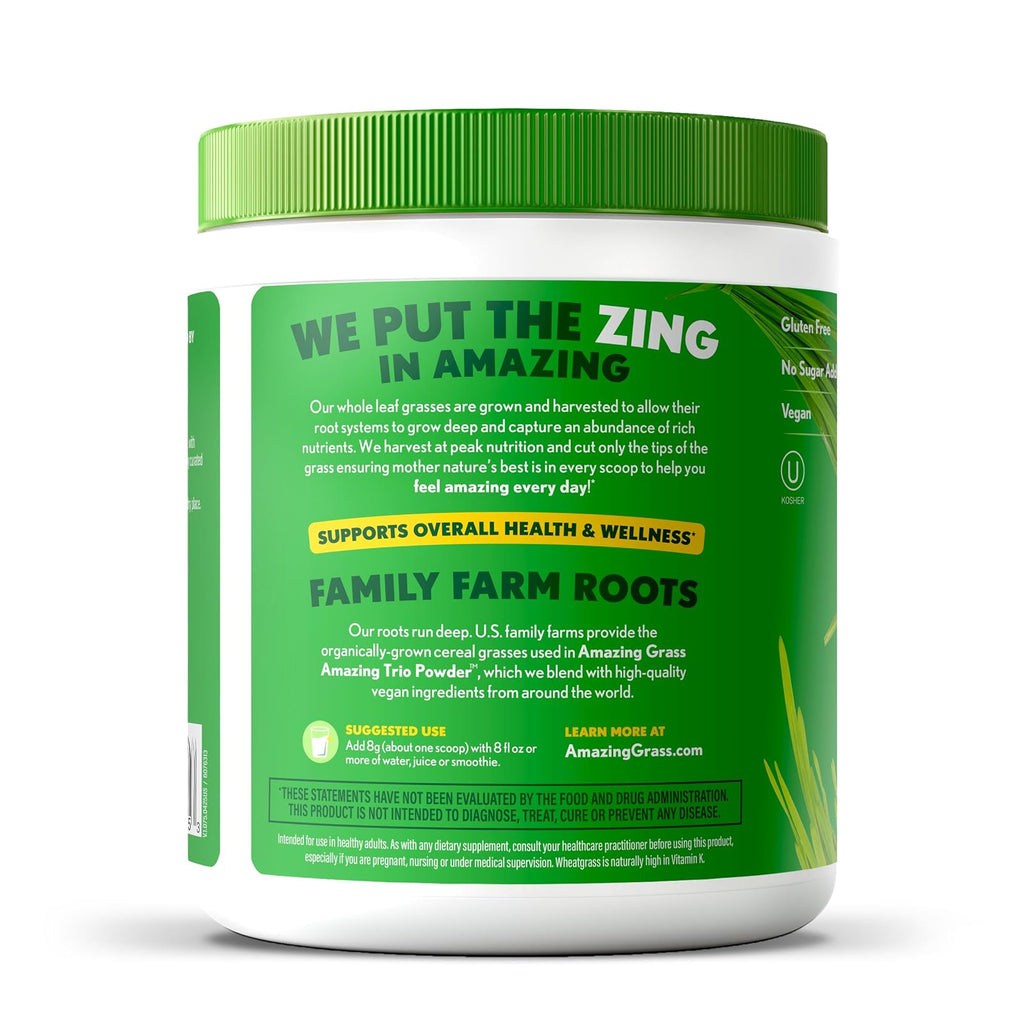 Superfood greens powders for immunity boost