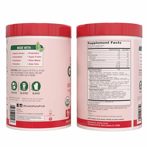 superfood greens powders for vitality
