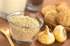 Superfood maca powder for wellness