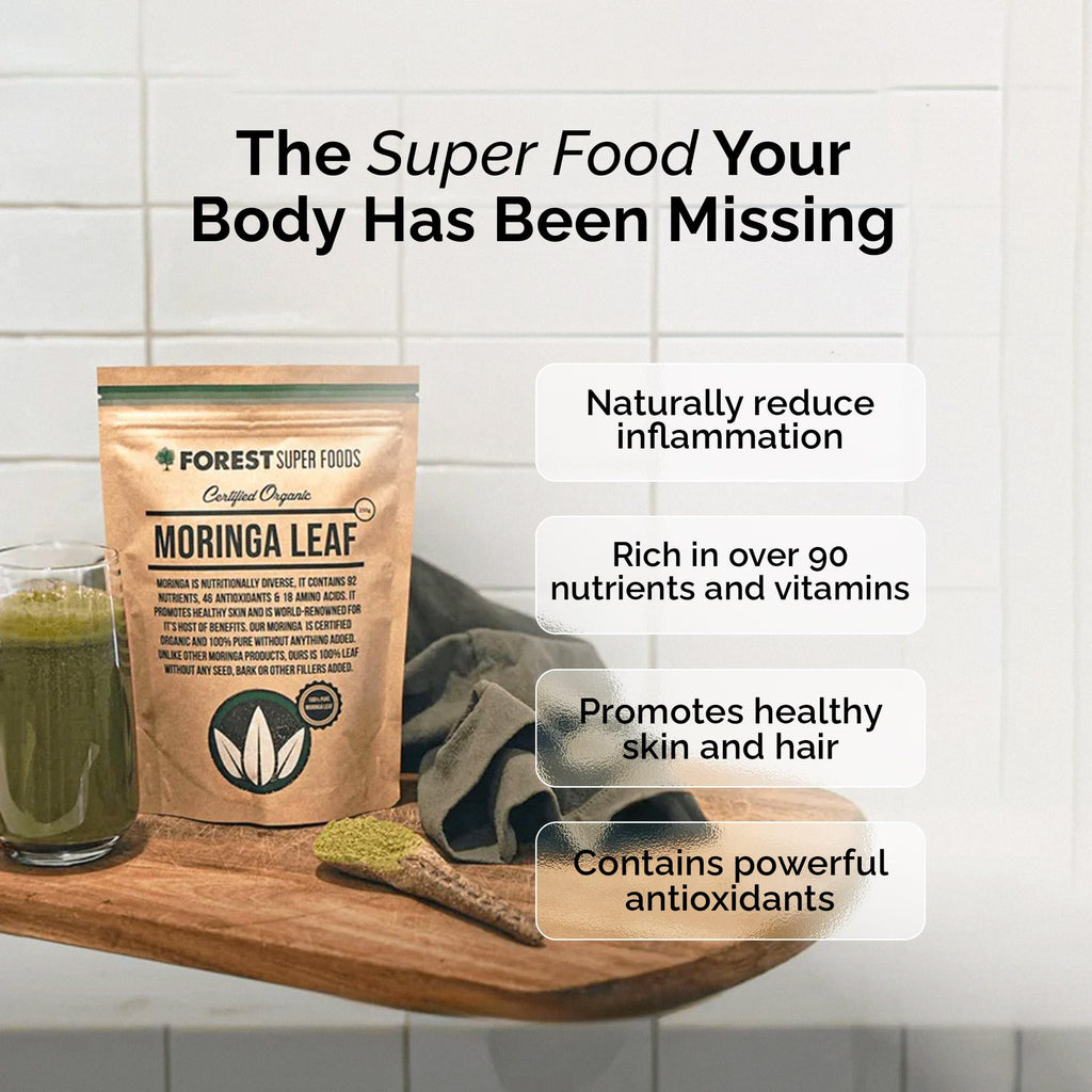 superfood moringa powder for energy