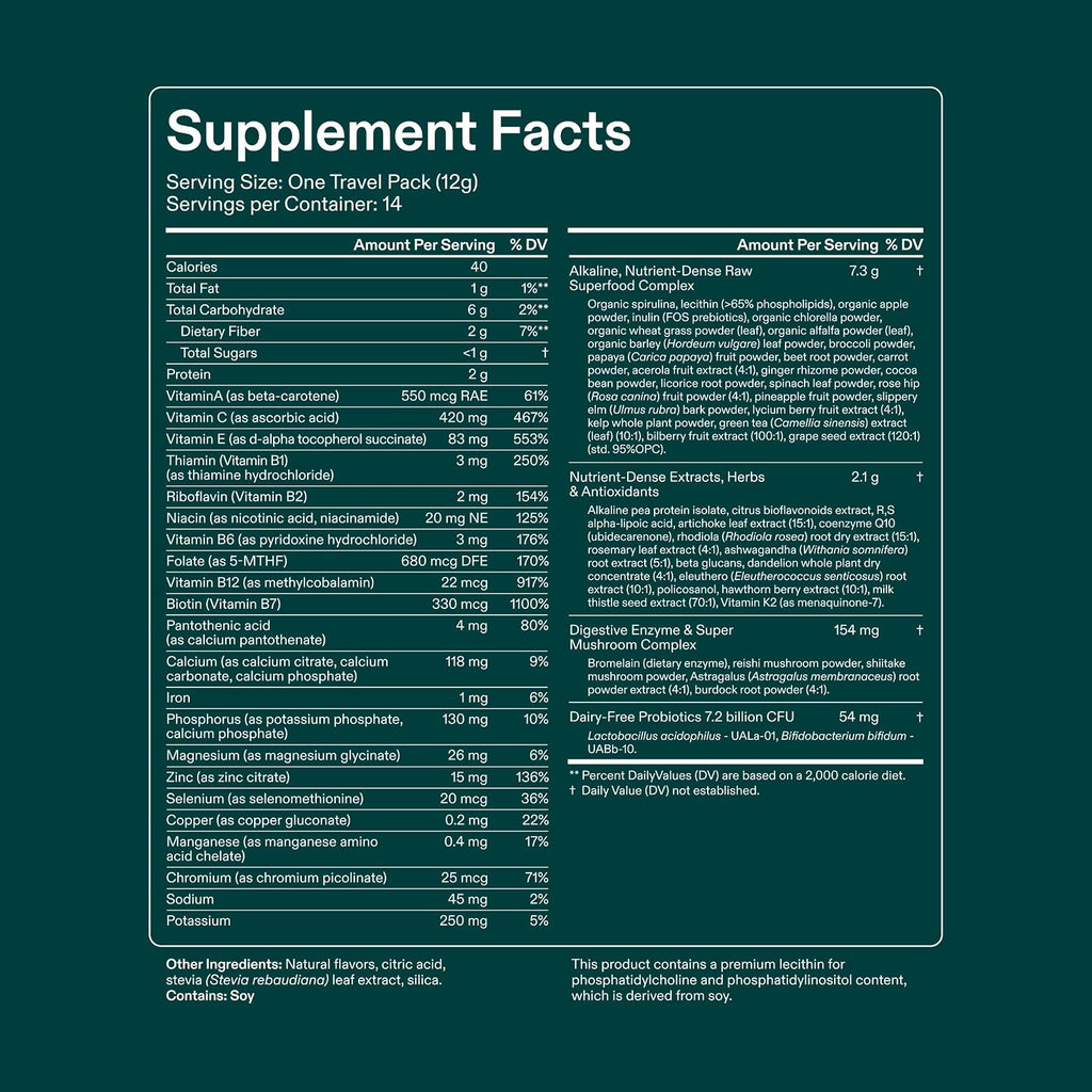 superfood multivitamins for athletes