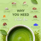 superfood mushroom matcha powder