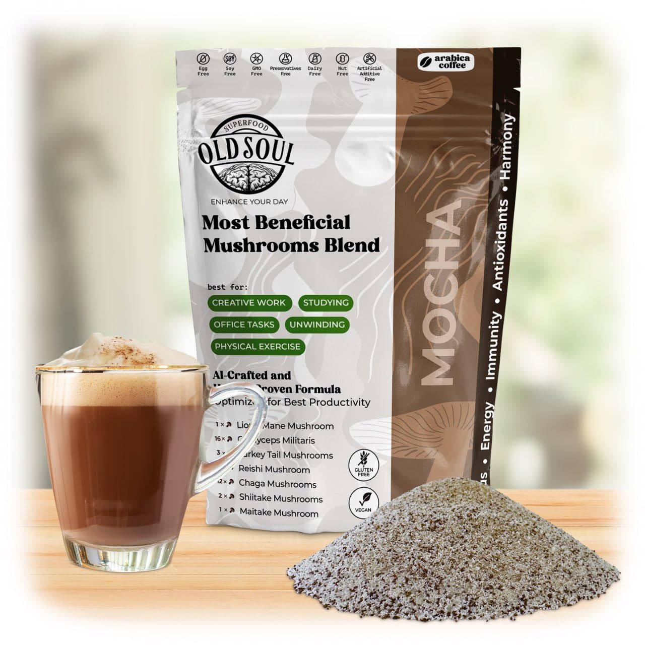 superfood mushrooms for enhanced focus