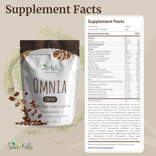 Superfood powder for immune support