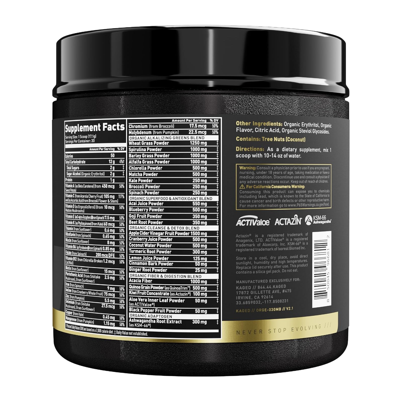 superfood powder for immune support