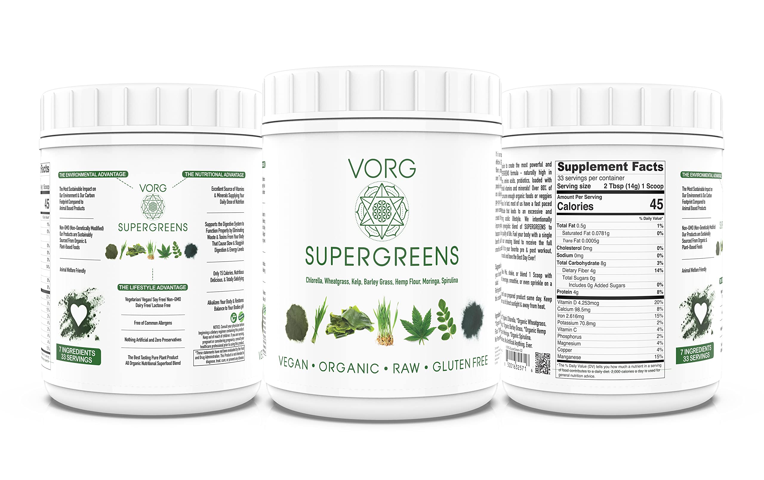 superfood powder with barley grass