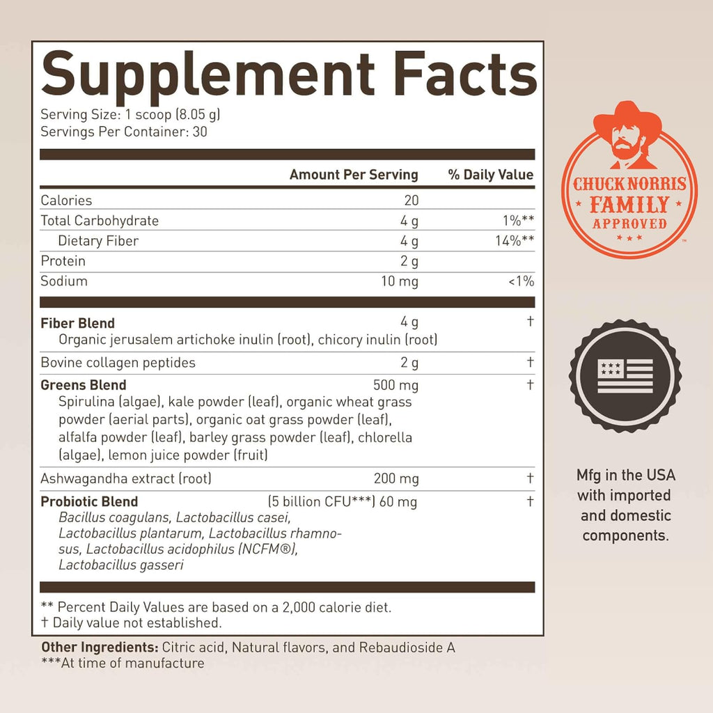 superfood powder with refreshing watermelon mint