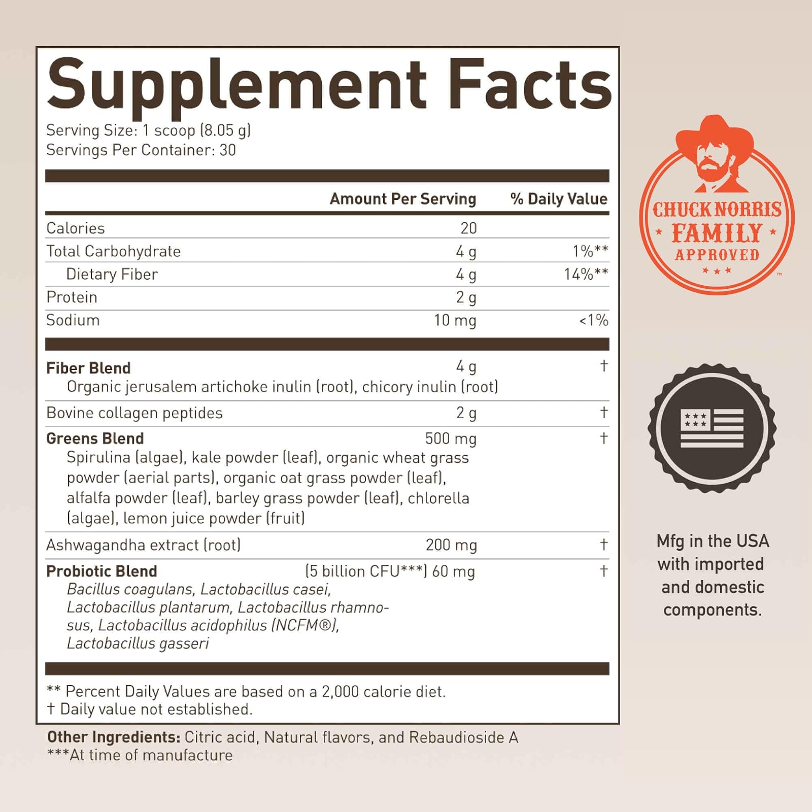 superfood powder with refreshing watermelon mint