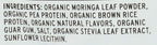 superfood smoothie mix with moringa